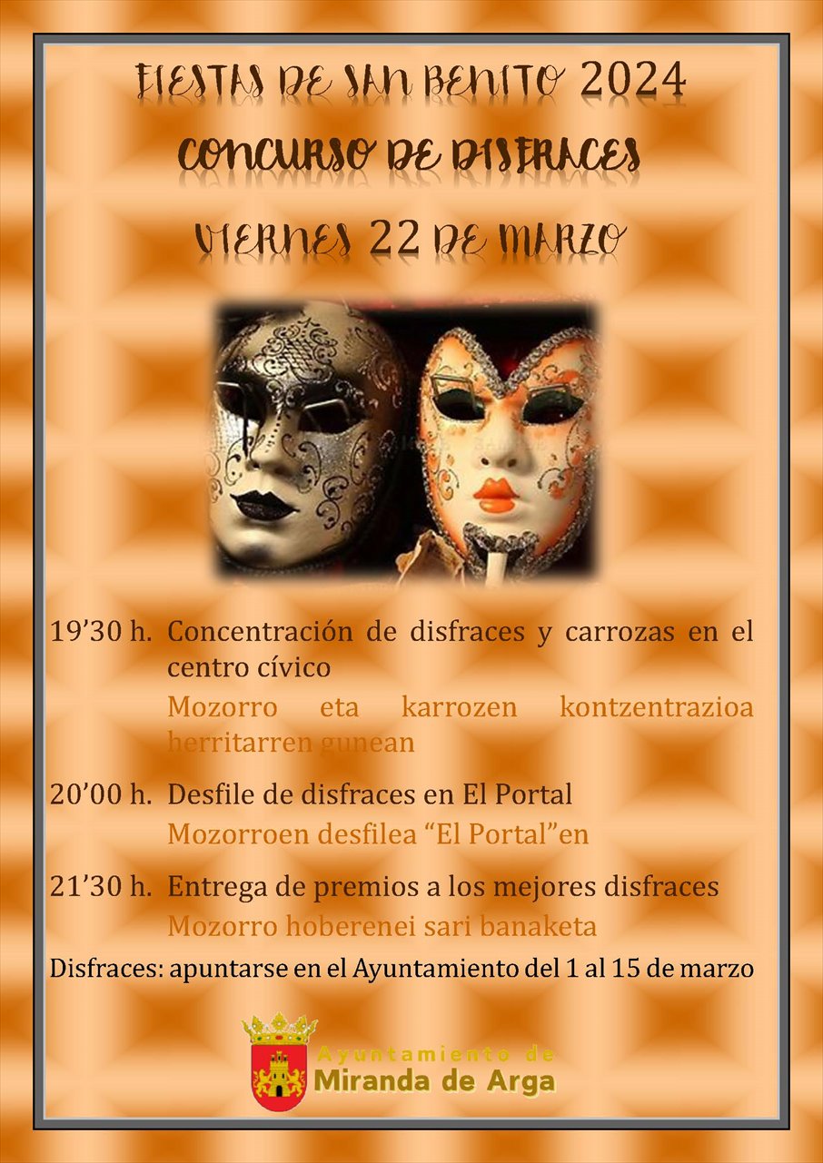 Ayuntamiento de Miranda de Arga - Concurso de disfraces 2024